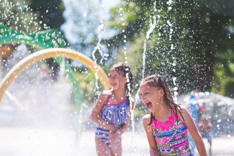16 Outdoor Water Parks, Pools, Splash Pads, & Local Swimming Around Lansing
