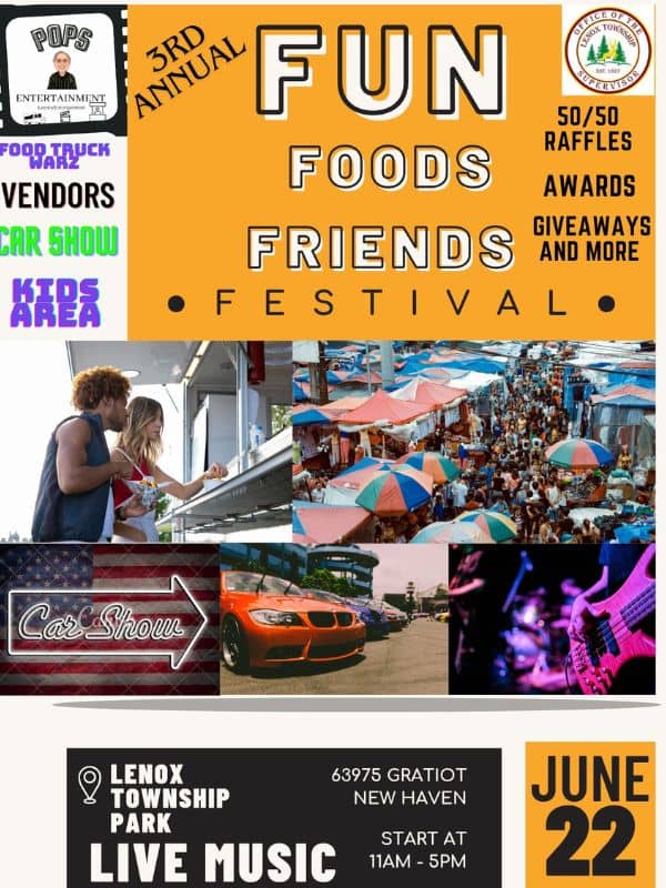 Fun Foods Friends Festival - Hey Michigan