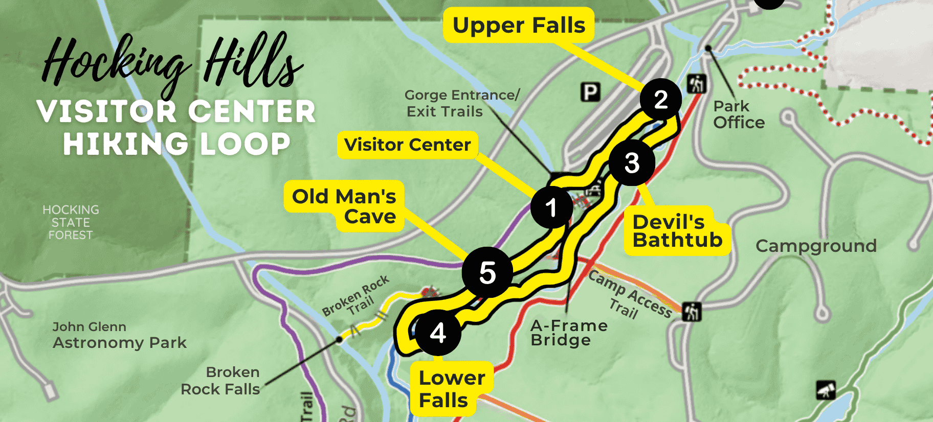 Wait, Ohio Has Caves & Waterfalls? Visit Hocking Hills to See for Yourself!