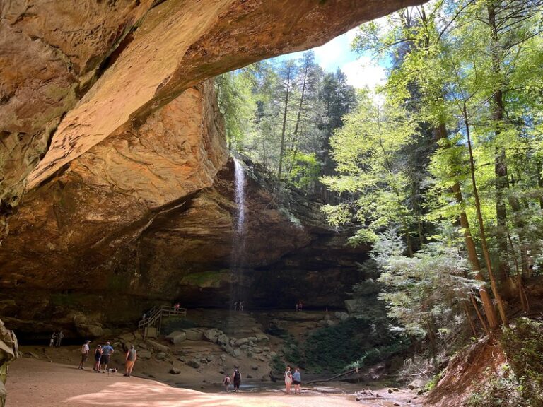 Wait, Ohio Has Caves & Waterfalls? Visit Hocking Hills to See for Yourself!