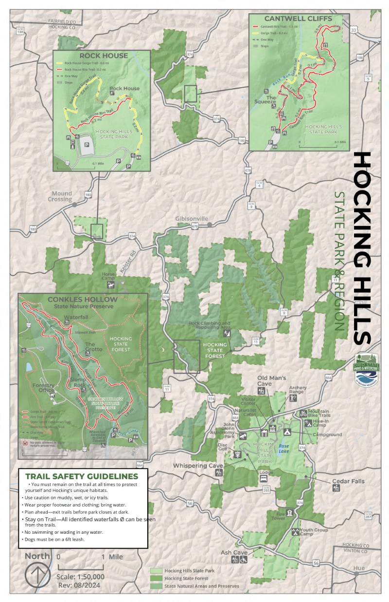Wait, Ohio Has Caves & Waterfalls? Visit Hocking Hills to See for Yourself!
