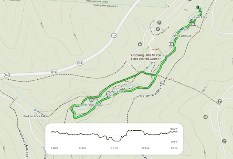 Hocking Hills State Park Visitor Center & Hiking Trail Loop - Hey Michigan