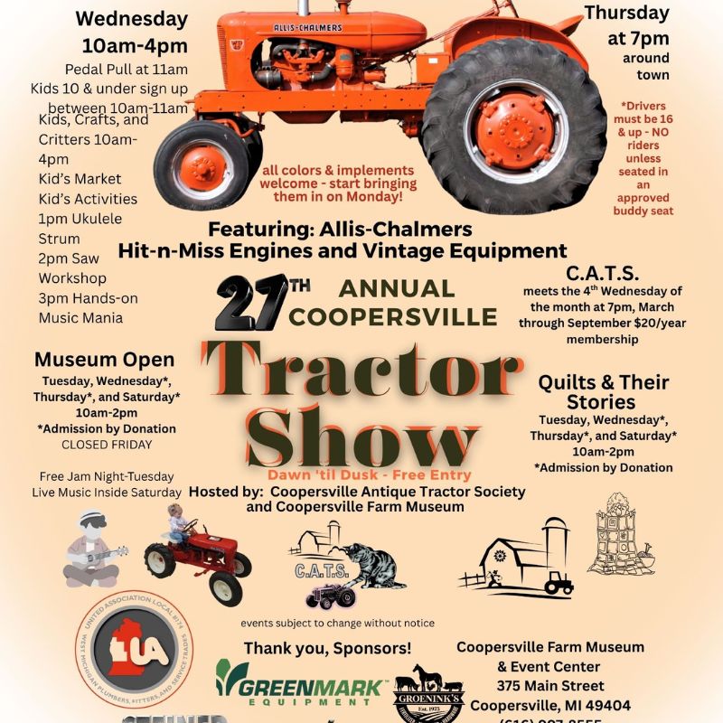 Tractor Club Meeting // Coopersville - Hey Michigan