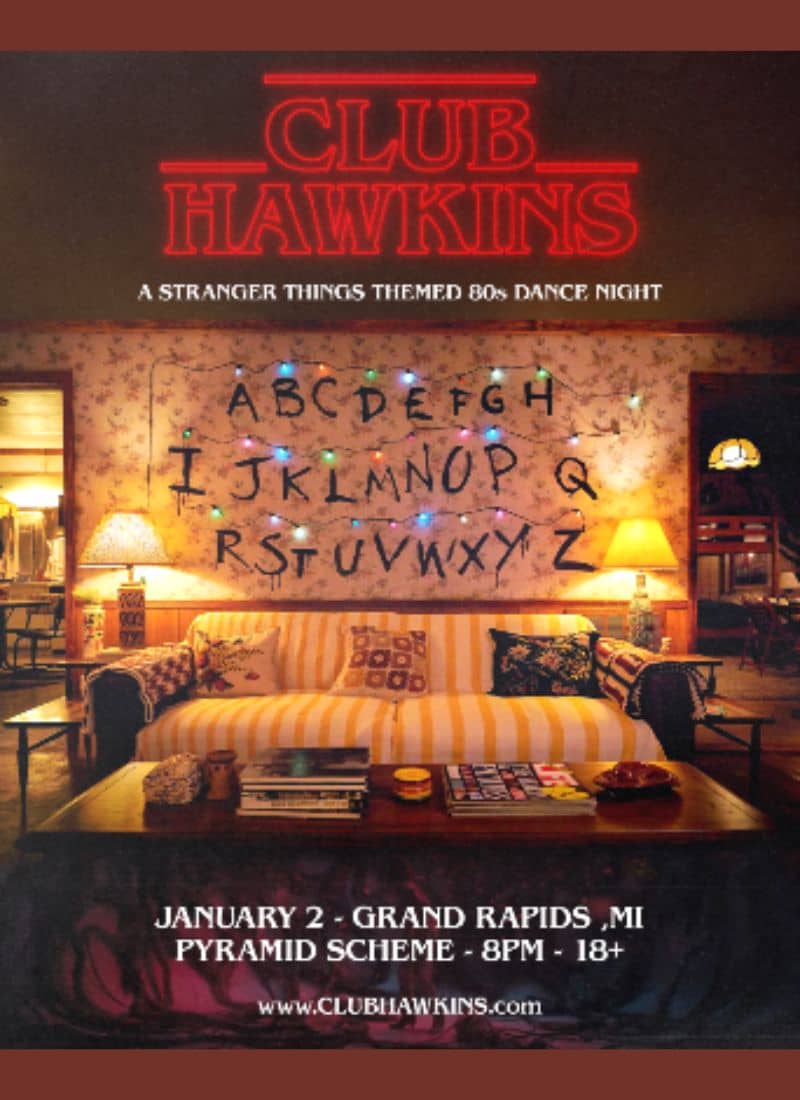 Stranger Things Dance Party // Grand Rapids - Hey Michigan